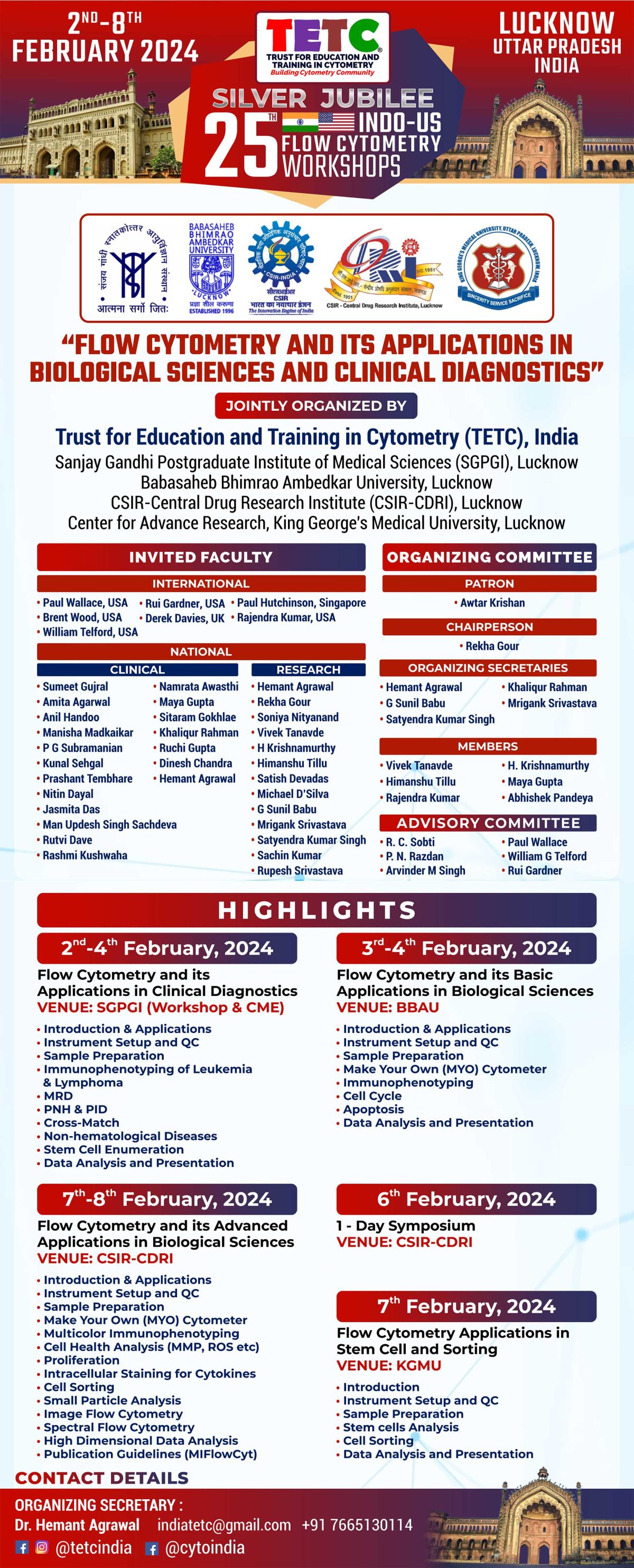 INDO-US Flow Cytometry Workshops-2024